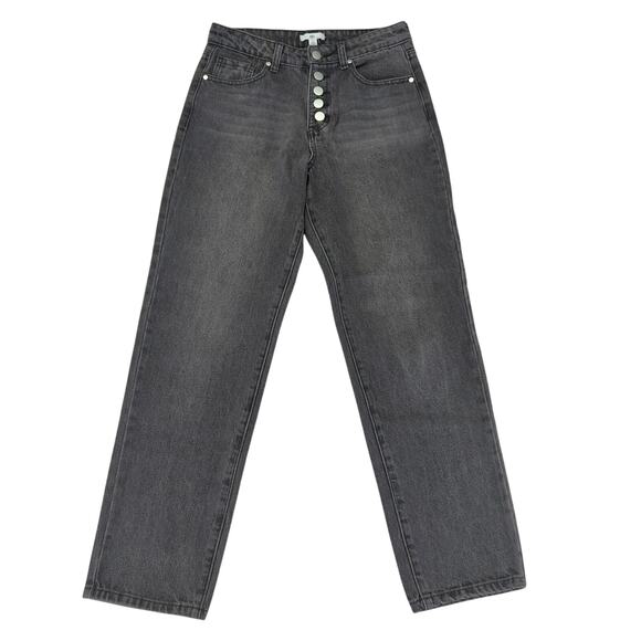 bp | Jeans | Bp Highrise Mom Jean Womens 27 Black Wash Butterfly 0 ...